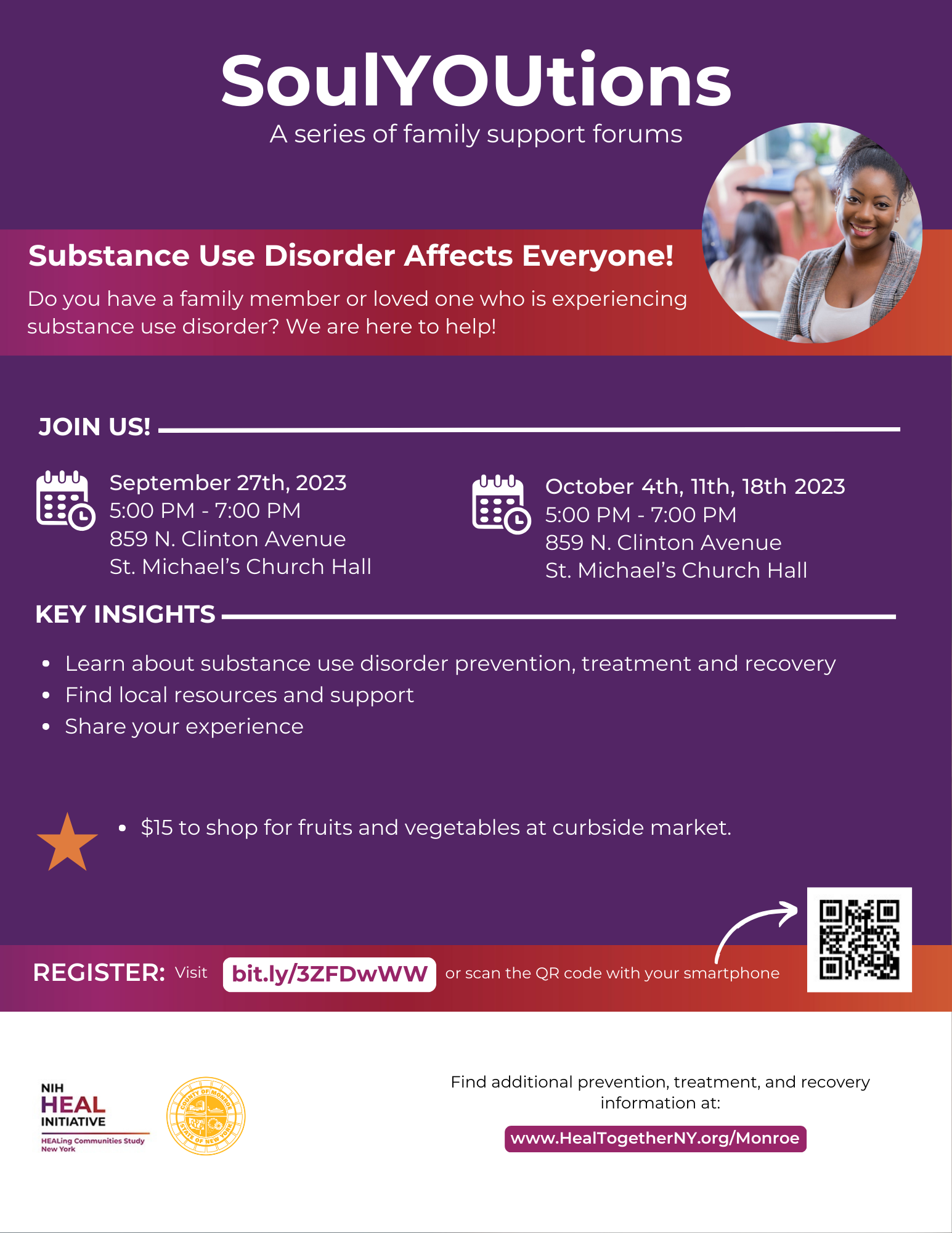 Monroe County, NY - Addiction Services Special Projects