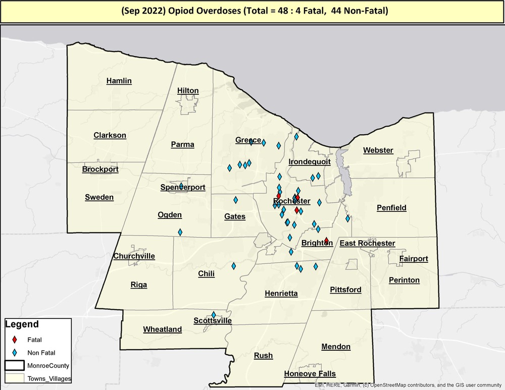 Map Of Mcc Rochester Ny